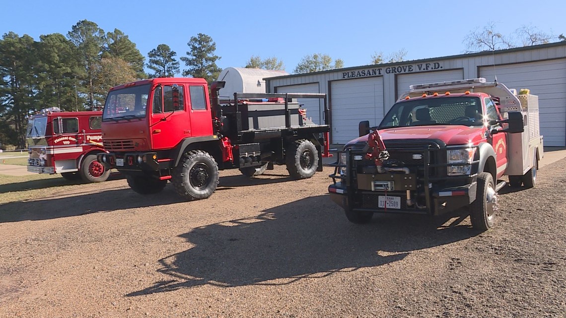 VFD transforms military truck into fire fighting machine | cbs19.tv