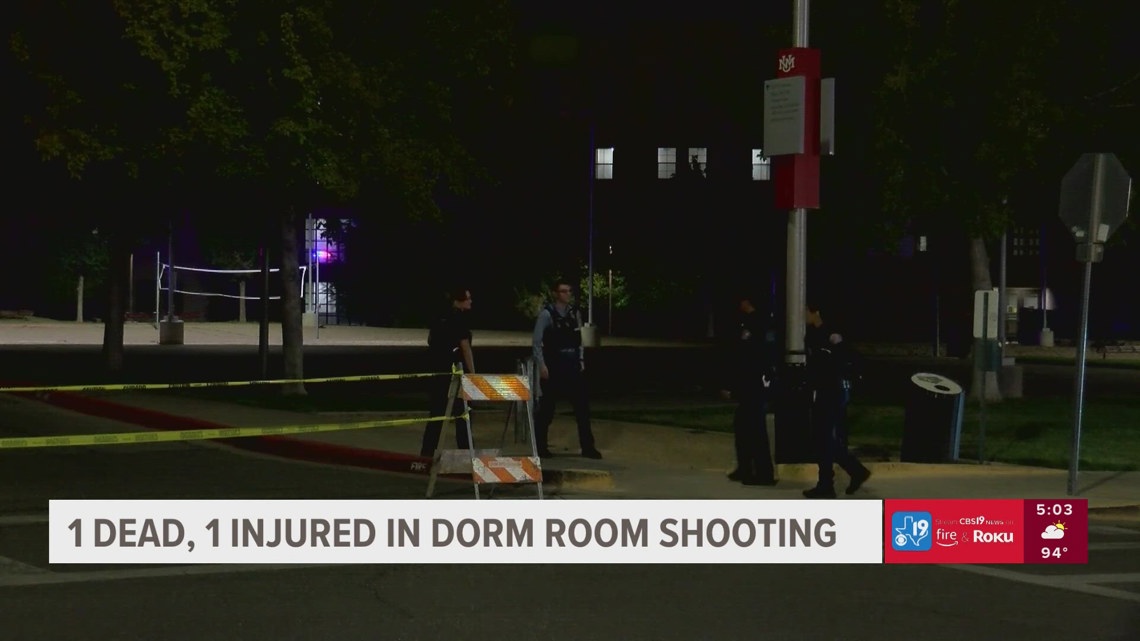 1 dead, 1 injured in University of Mexico dorm room shooting | cbs19.tv