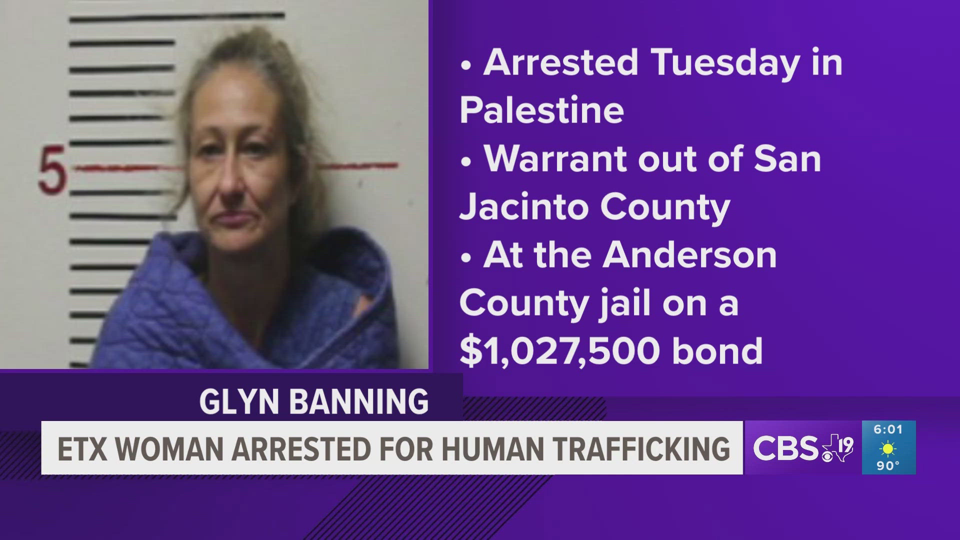 East Texas Woman Arrested For Drugs Human Trafficking Cbs19tv 2984
