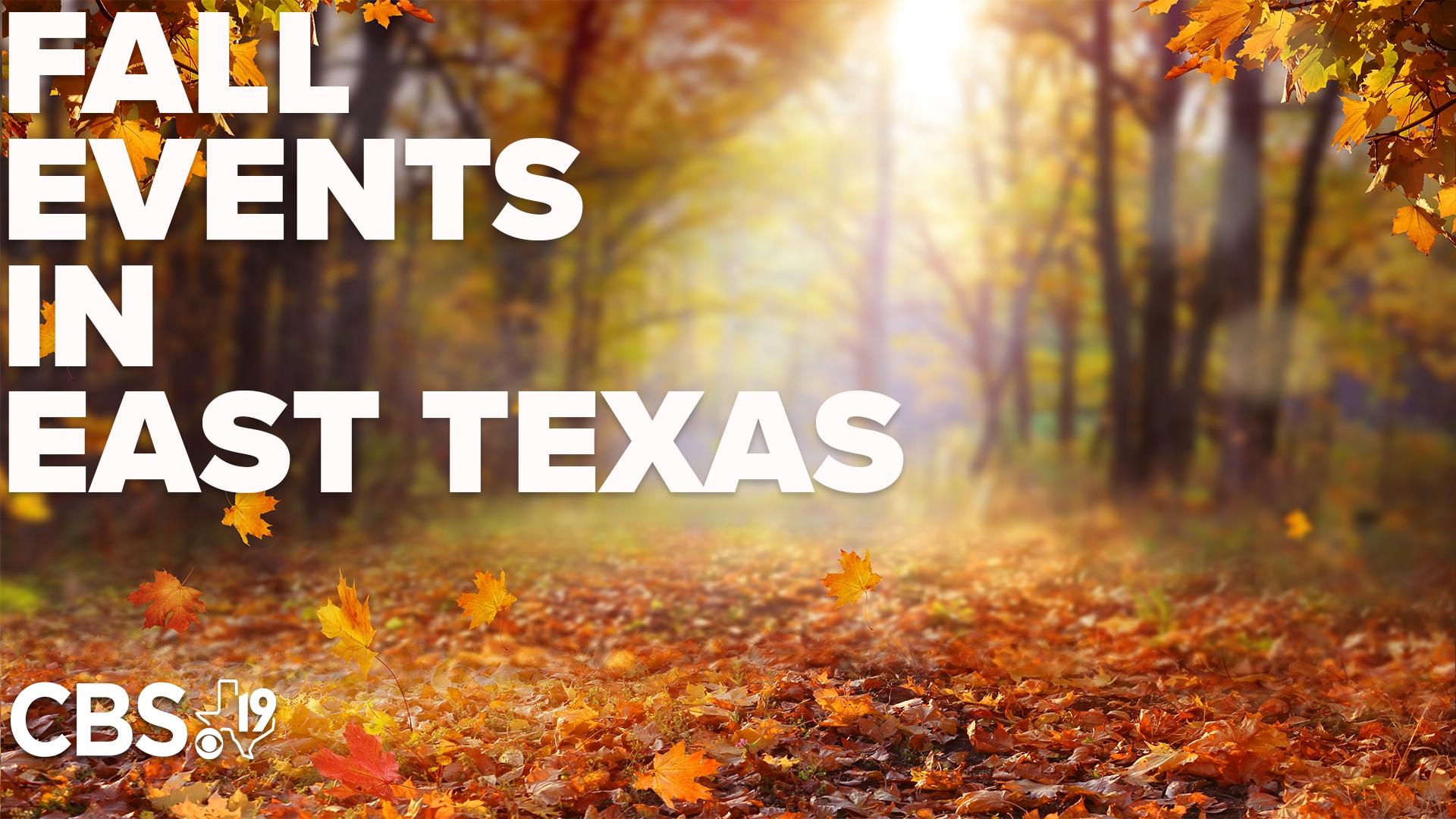 Fall events across East Texas | cbs19.tv