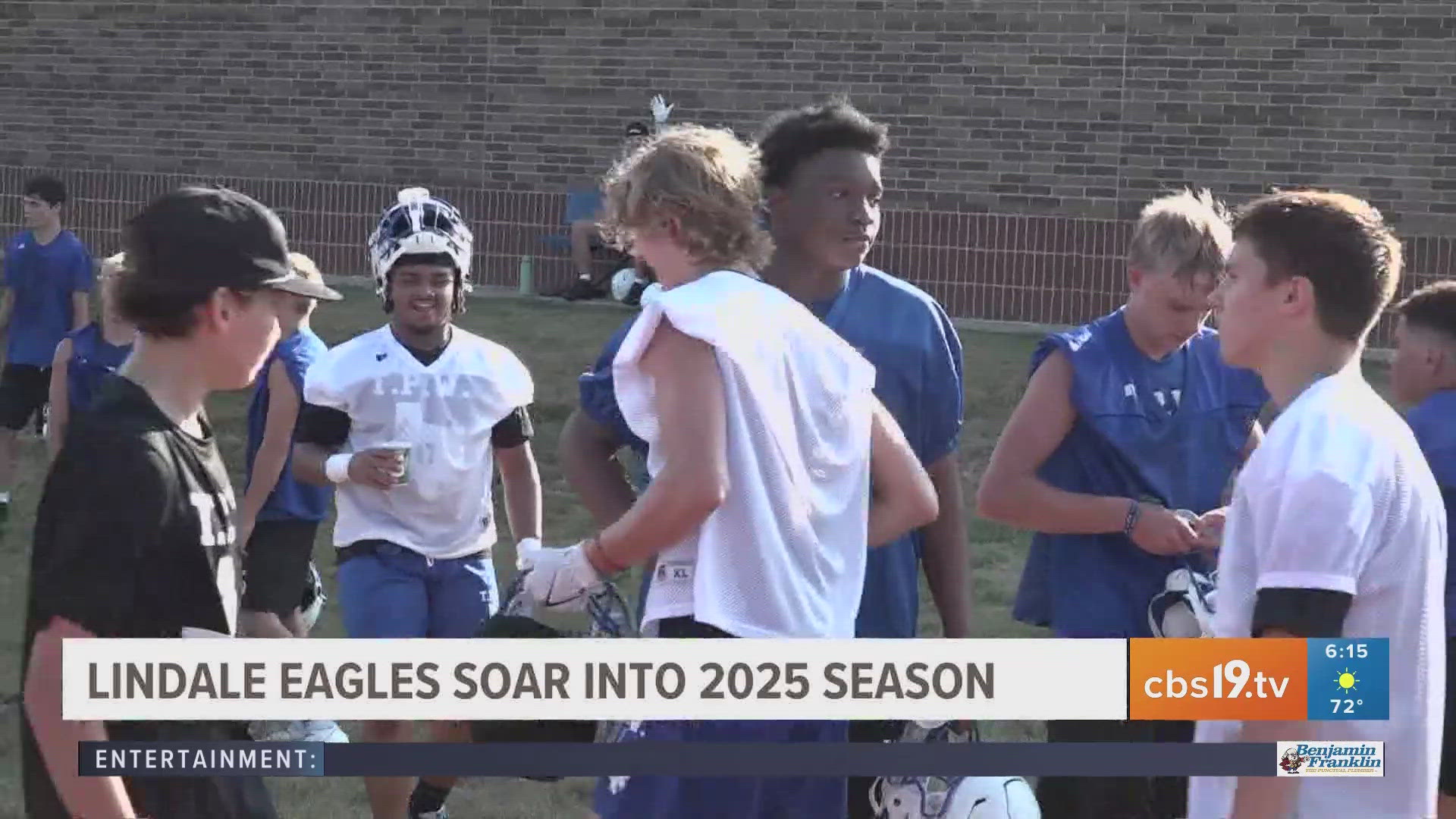 UNDER THE LIGHTS: Lindale Eagles soar into 2025 high school football ...