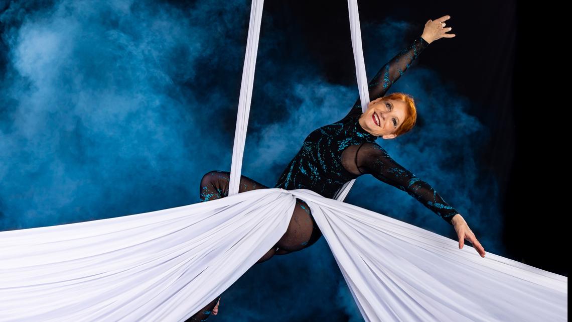 Defying gravity: Tyler Woman excels at aerial acrobatics at 67 | cbs19.tv