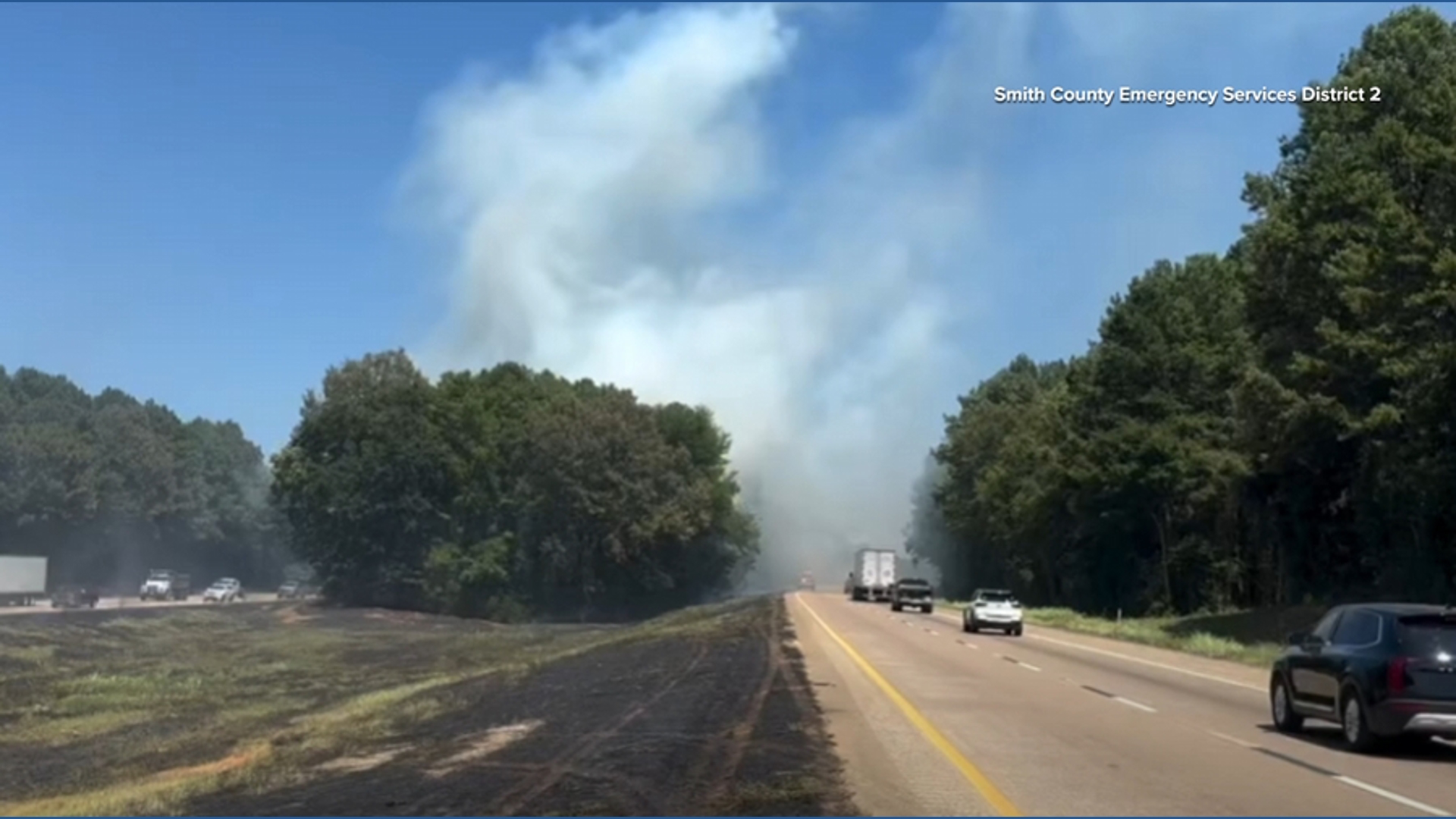 Wildland fire in Smith County brought under control | cbs19.tv