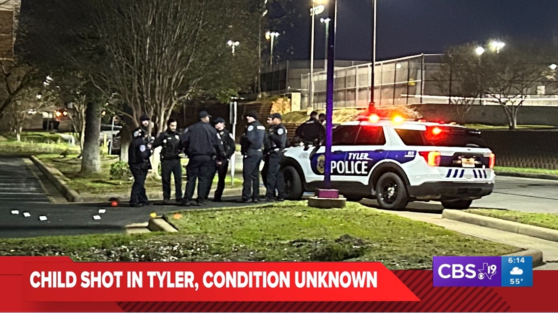 Tyler Police seeking suspect after 15-year-old shot and injured near TJC | cbs19.tv