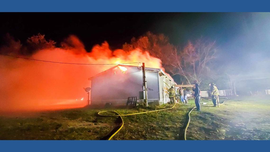 Lightning strike causes house fire, roof collapse in Angelina County ...
