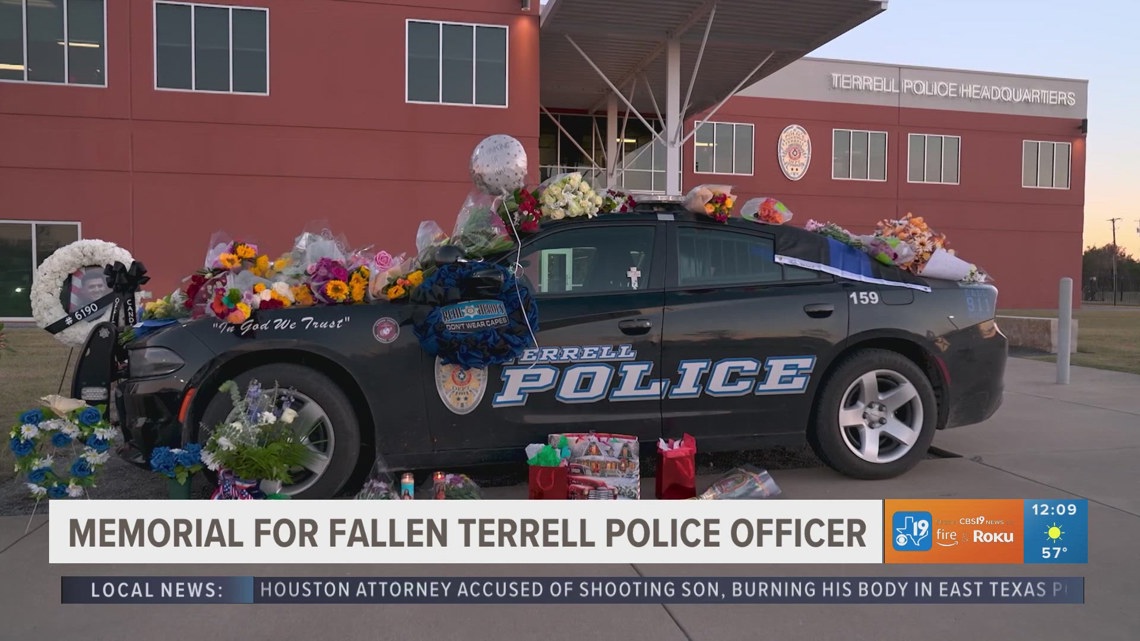 Terrell police officer shot and killed in line of duty to be honored in ...