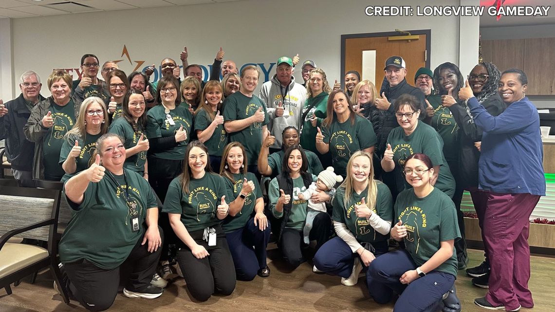 Longview Lobos celebrate as Coach John King finishes cancer treatments ...