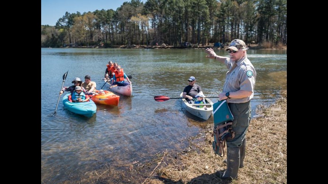"Canoe with a Ranger" at East Texas Lake | cbs19.tv