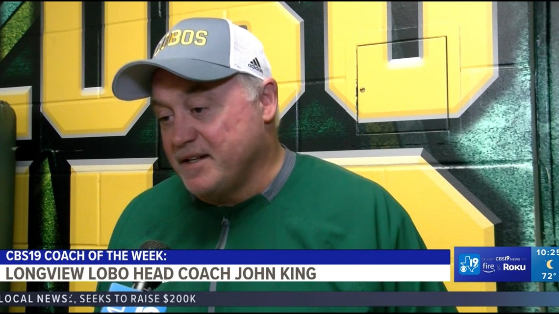 CBS19 COACH OF THE WEEK: Longview John King | cbs19.tv