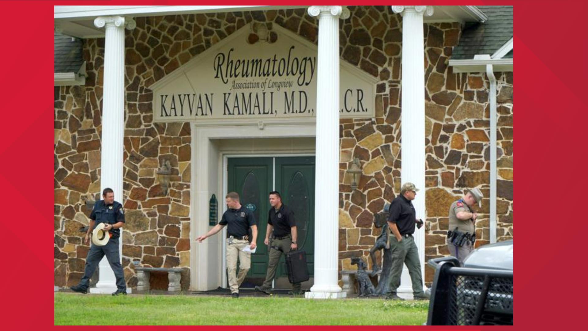 Large law enforcement presence at medical office of son of 87-year-old ...