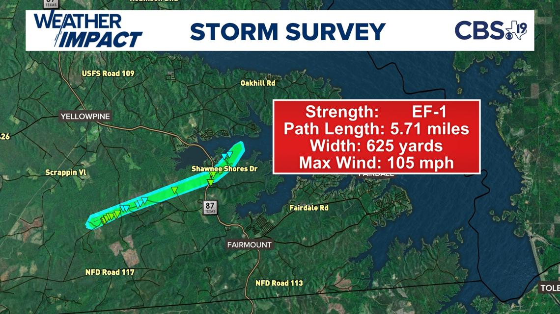 2 tornadoes confirmed in East Texas | cbs19.tv