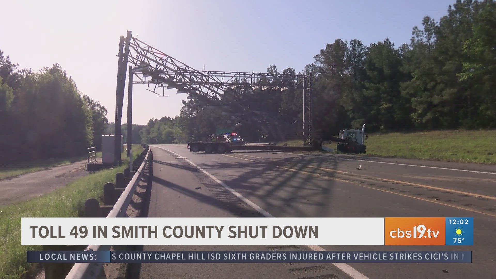 Toll 49 in Smith County reopens after major crash | cbs19.tv