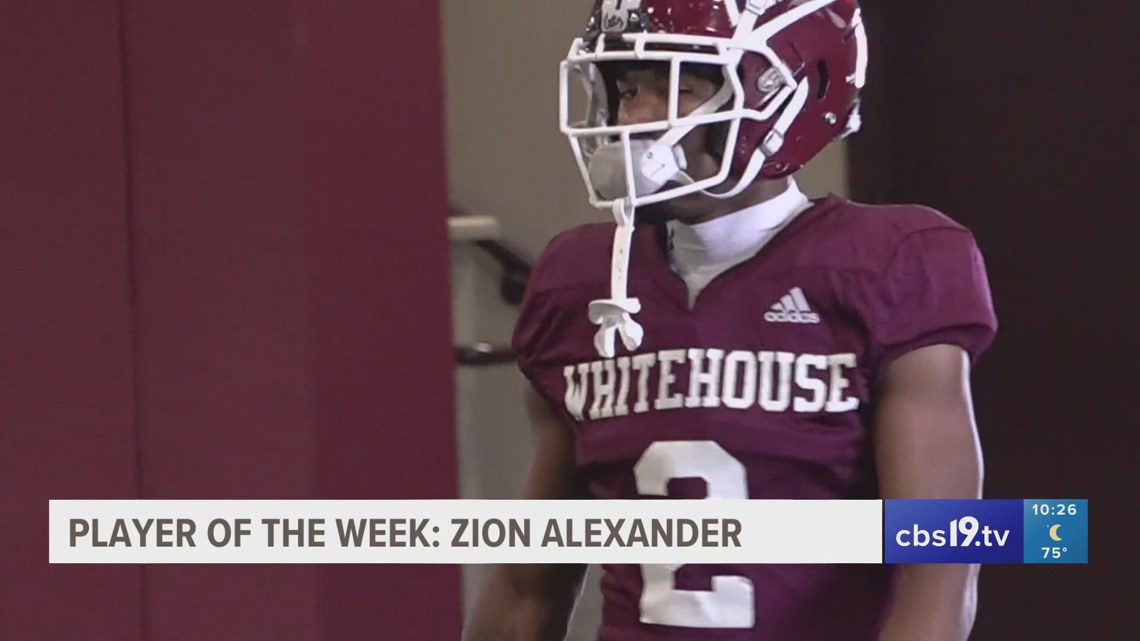 Zion Alexander shines in multiple roles at Whitehouse | cbs19.tv
