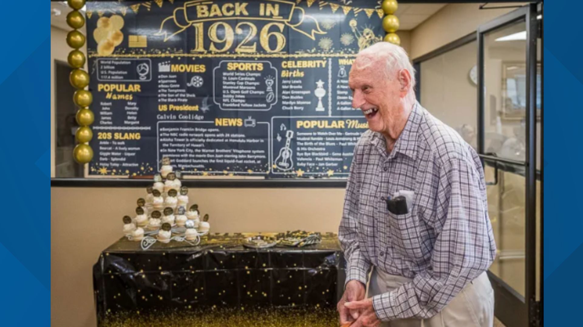 Gladewater WWII veteran gets surprise 100th birthday party from ...