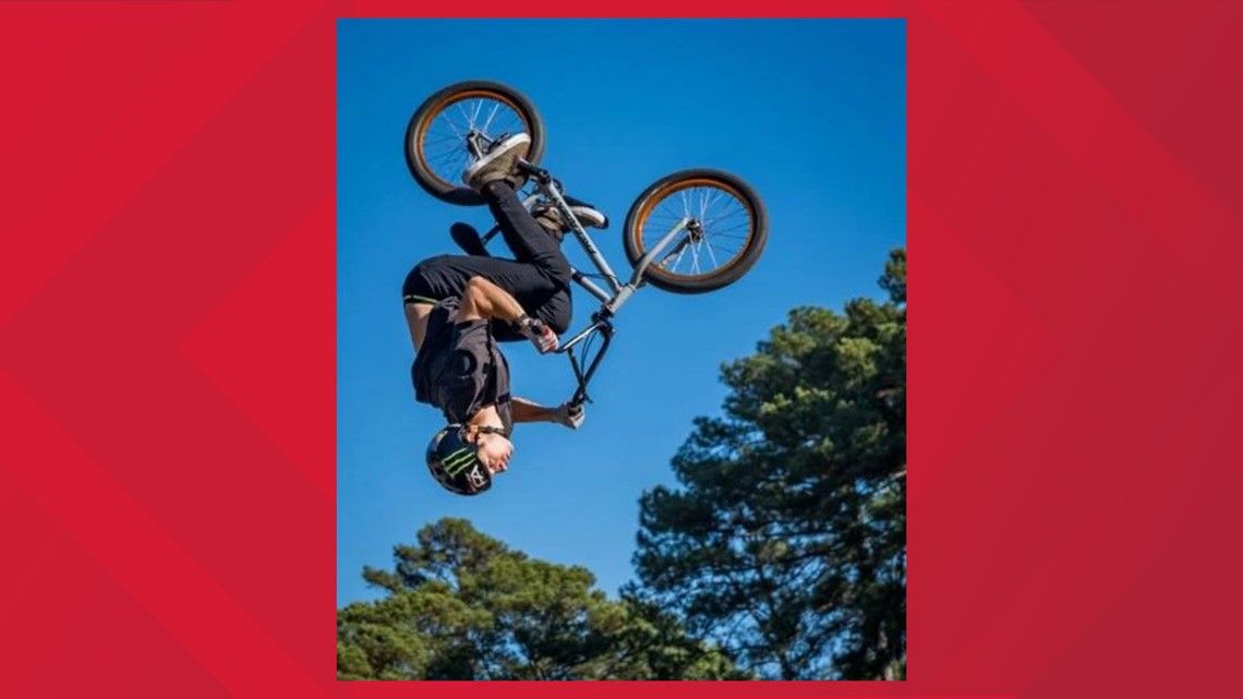 Up in the sky: BMX riders in Longview for pre-Olympics event | cbs19.tv