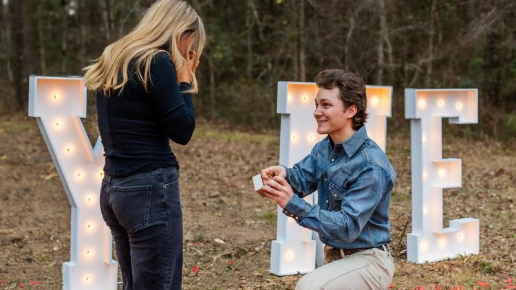 Montana Jordan announces engagement to Jenna Weeks | cbs19.tv