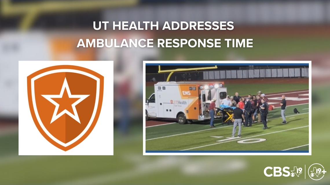 UT Health addresses ambulance response time at Rusk football game ...