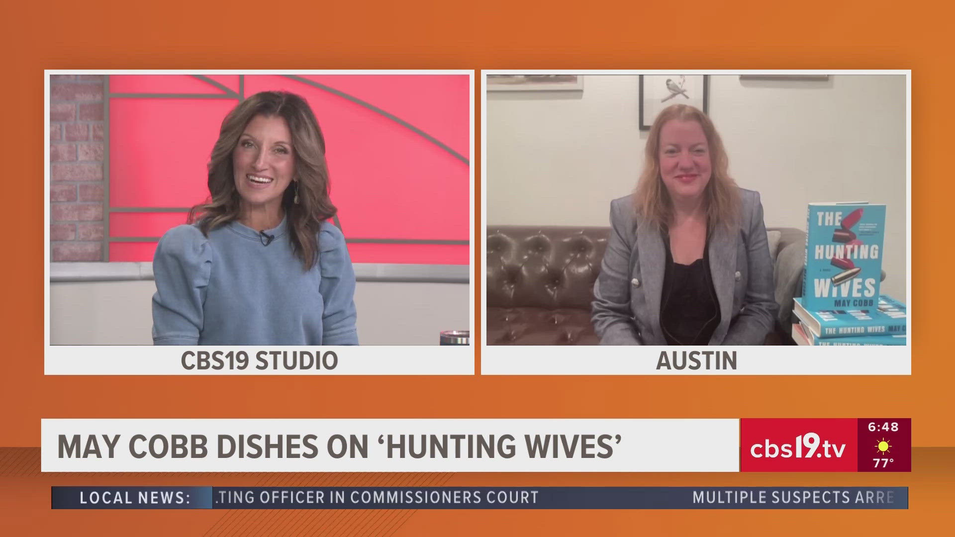 East Texas native, author May Cobb talks book-turned-Netflix series, 'The Hunting Wives' | cbs19.tv