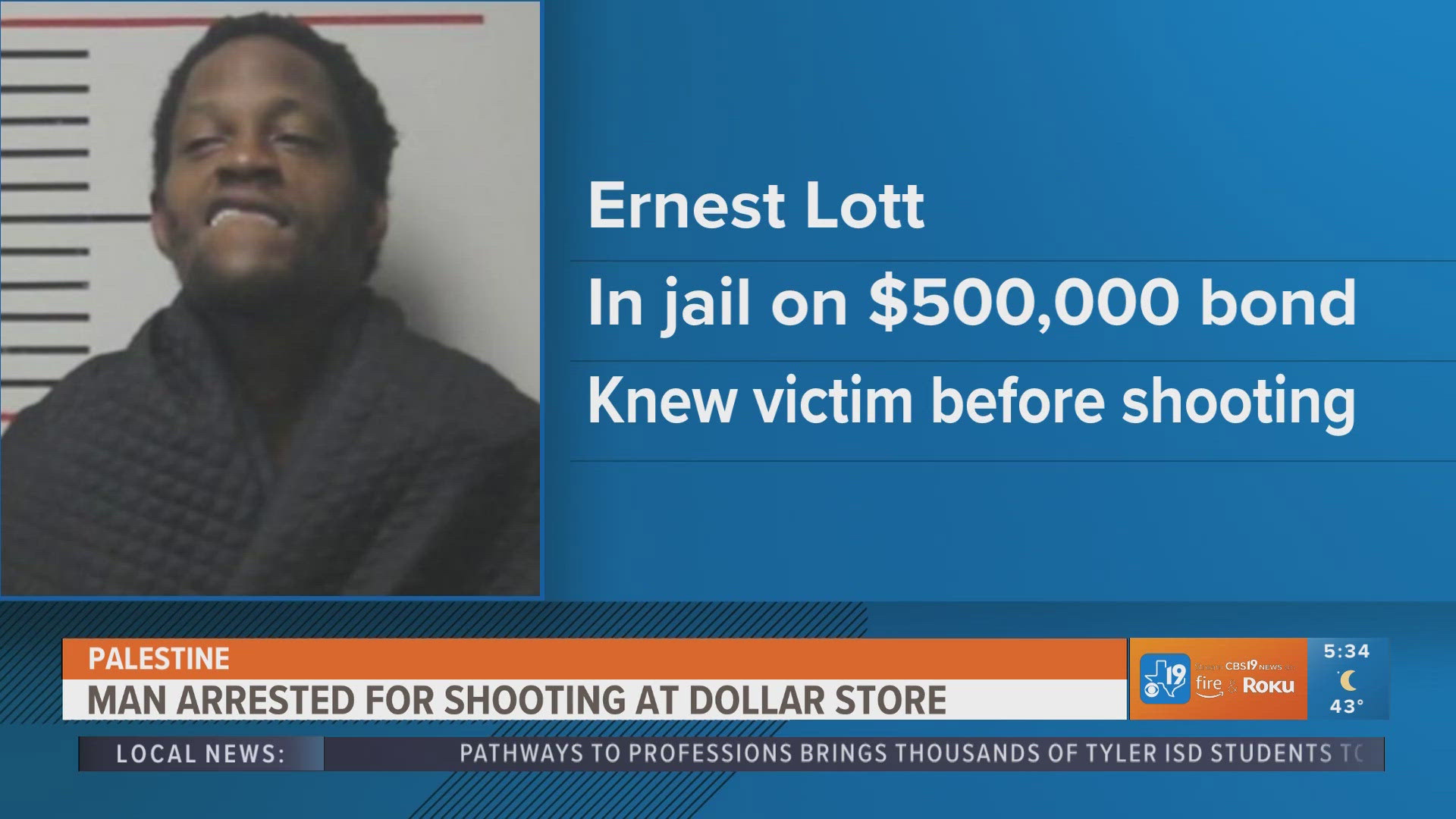 East Texas man arrested for shooting at dollar store | cbs19.tv