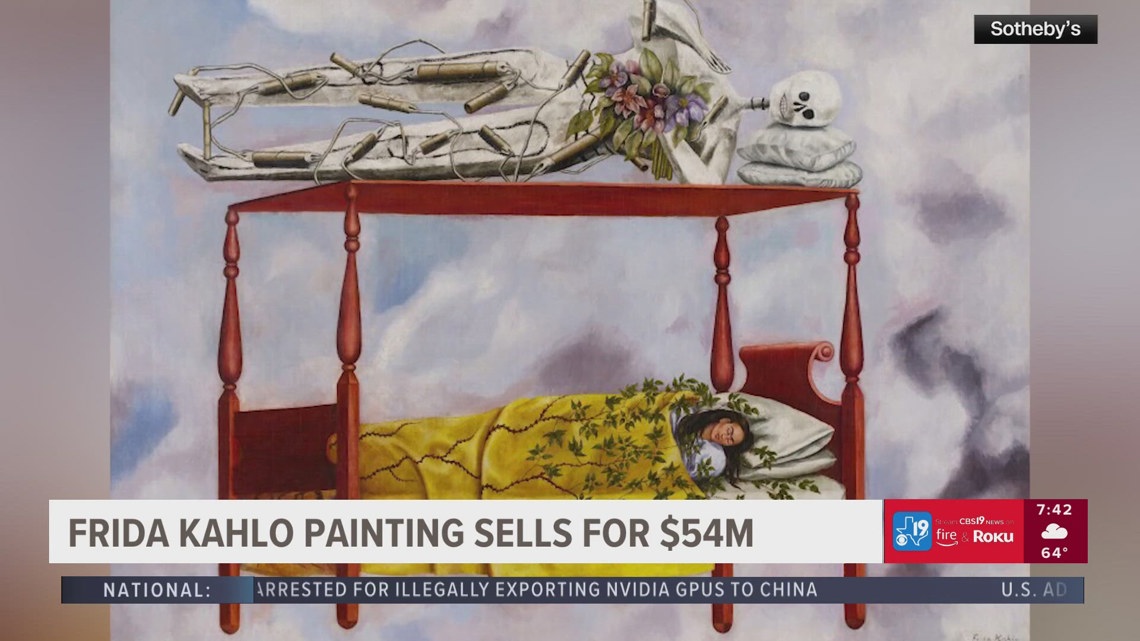 Frida Kahlo painting sells for $54 million | cbs19.tv