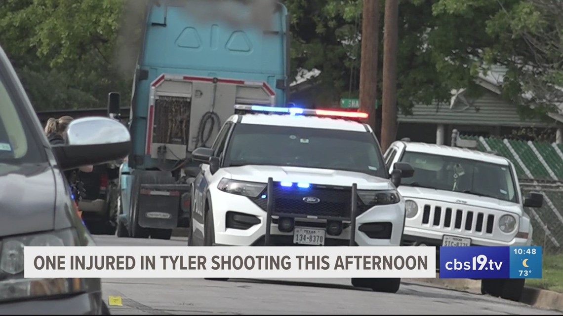 1 injured in Tyler shooting | cbs19.tv