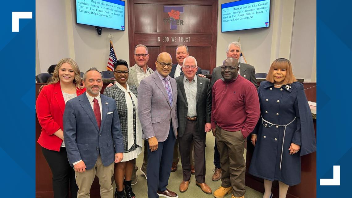 Tyler City Council names field in honor of Tyler pastor | cbs19.tv