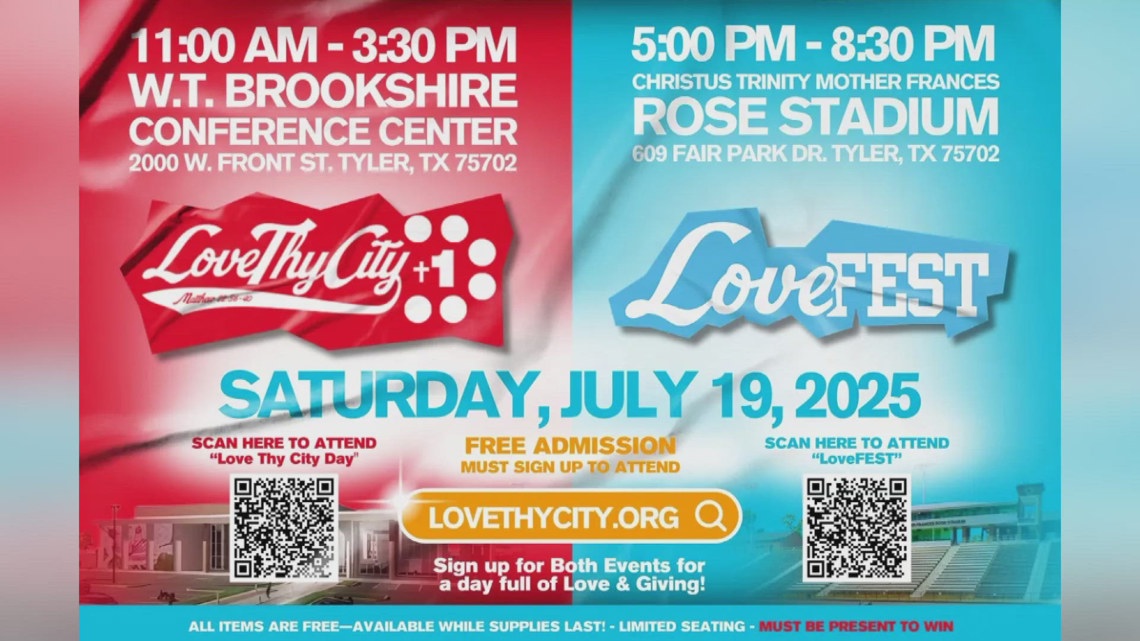 Love Thy City, Love Fest happening this weekend in Tyler | cbs19.tv