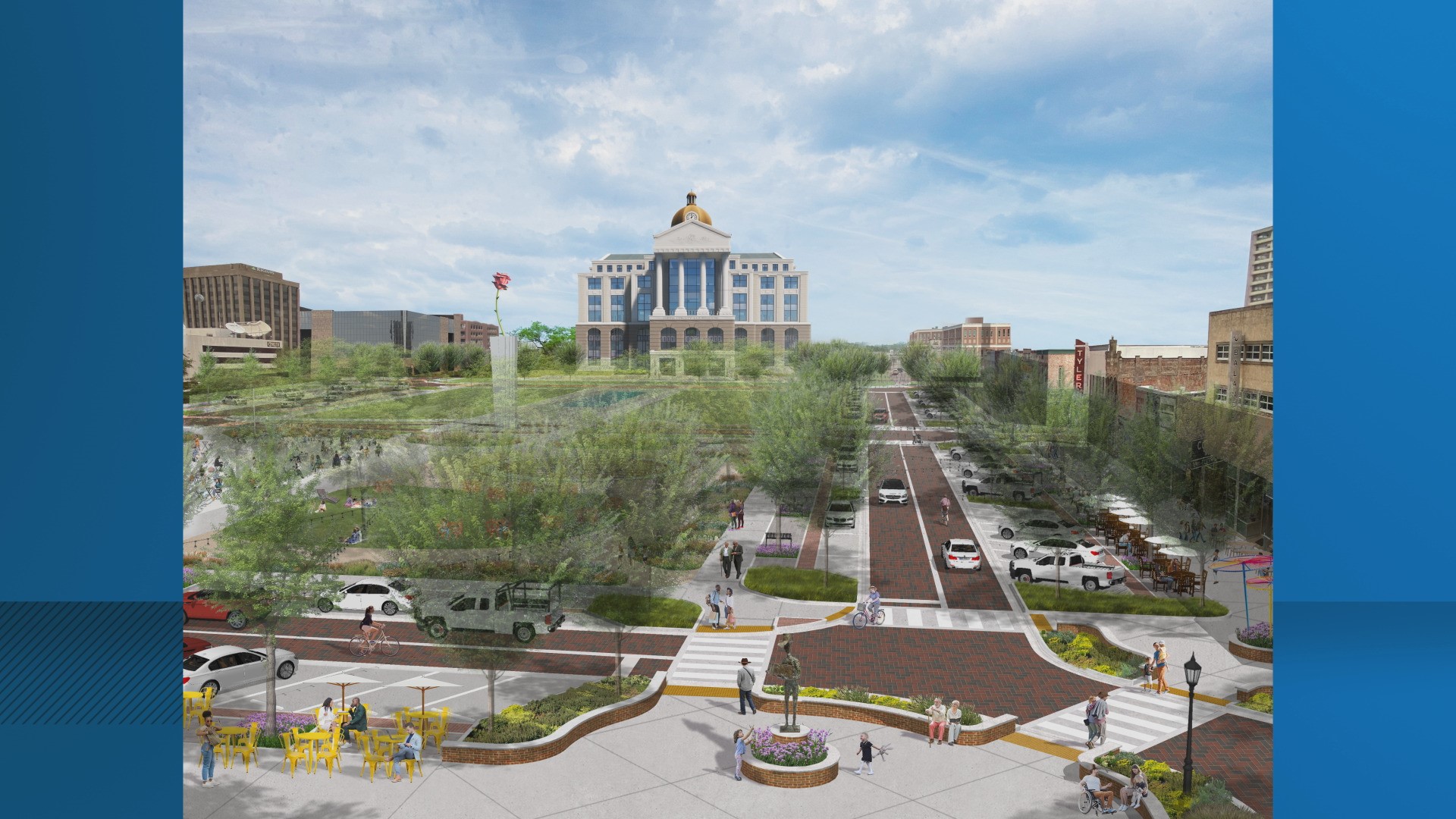 Tyler, Smith County leaders work to plan downtown square revamp | cbs19.tv