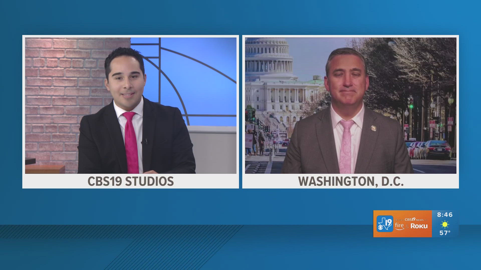 U.S. Rep. Nathaniel Moran speaks about bill that could end longest ...