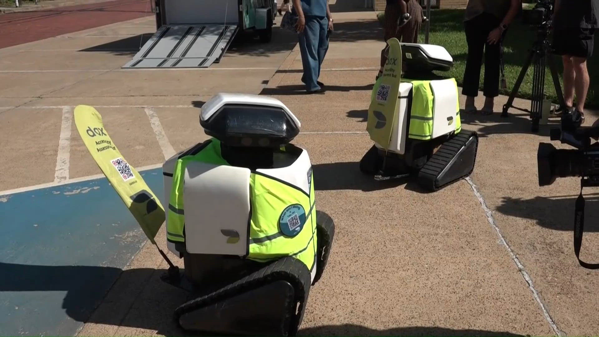 Tyler reviews robot-collected data to improve accessibility across city ...