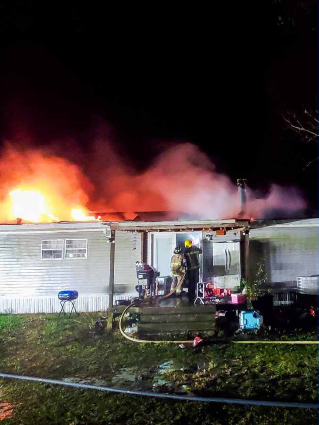 Lightning strike causes house fire, roof collapse in Angelina County ...