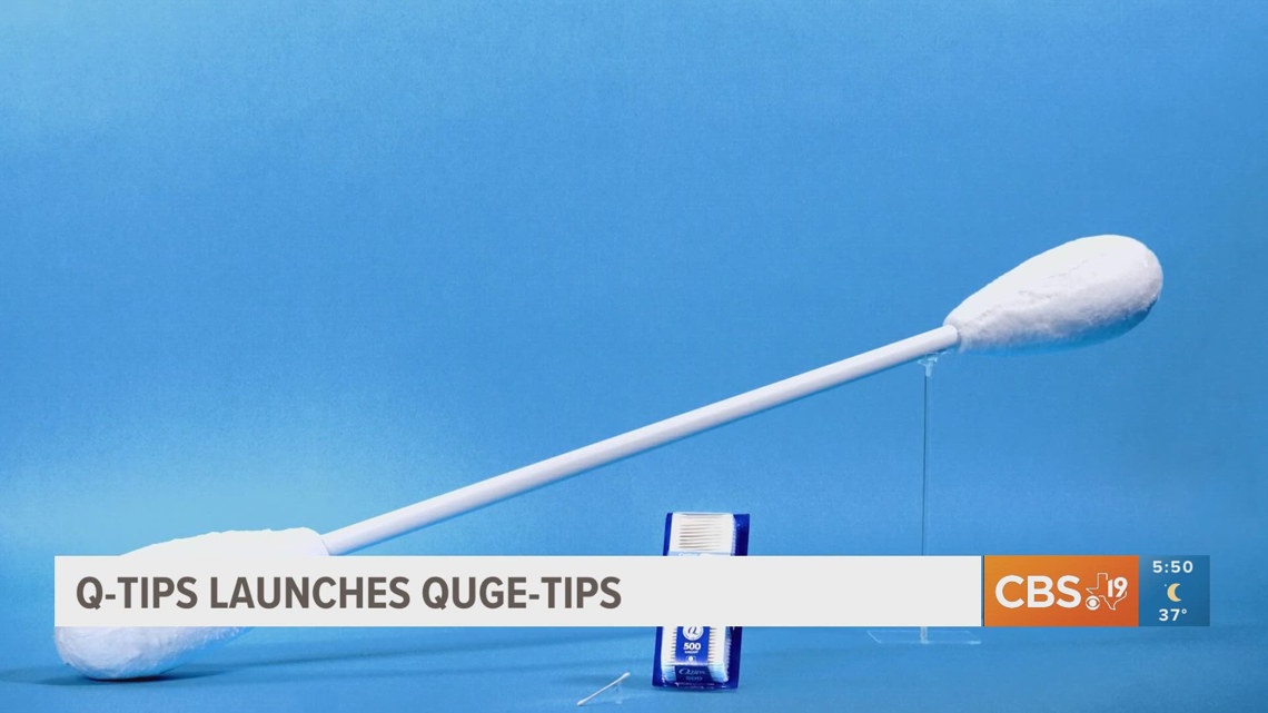 Q-tip launches 'Quge-tips' | cbs19.tv