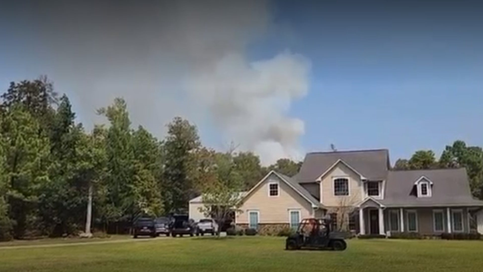 Crews battling large fire in Angelina County | cbs19.tv