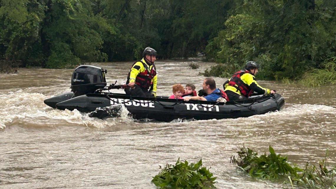 Texas Task Force 1 advances Hill Country flood rescues | cbs19.tv
