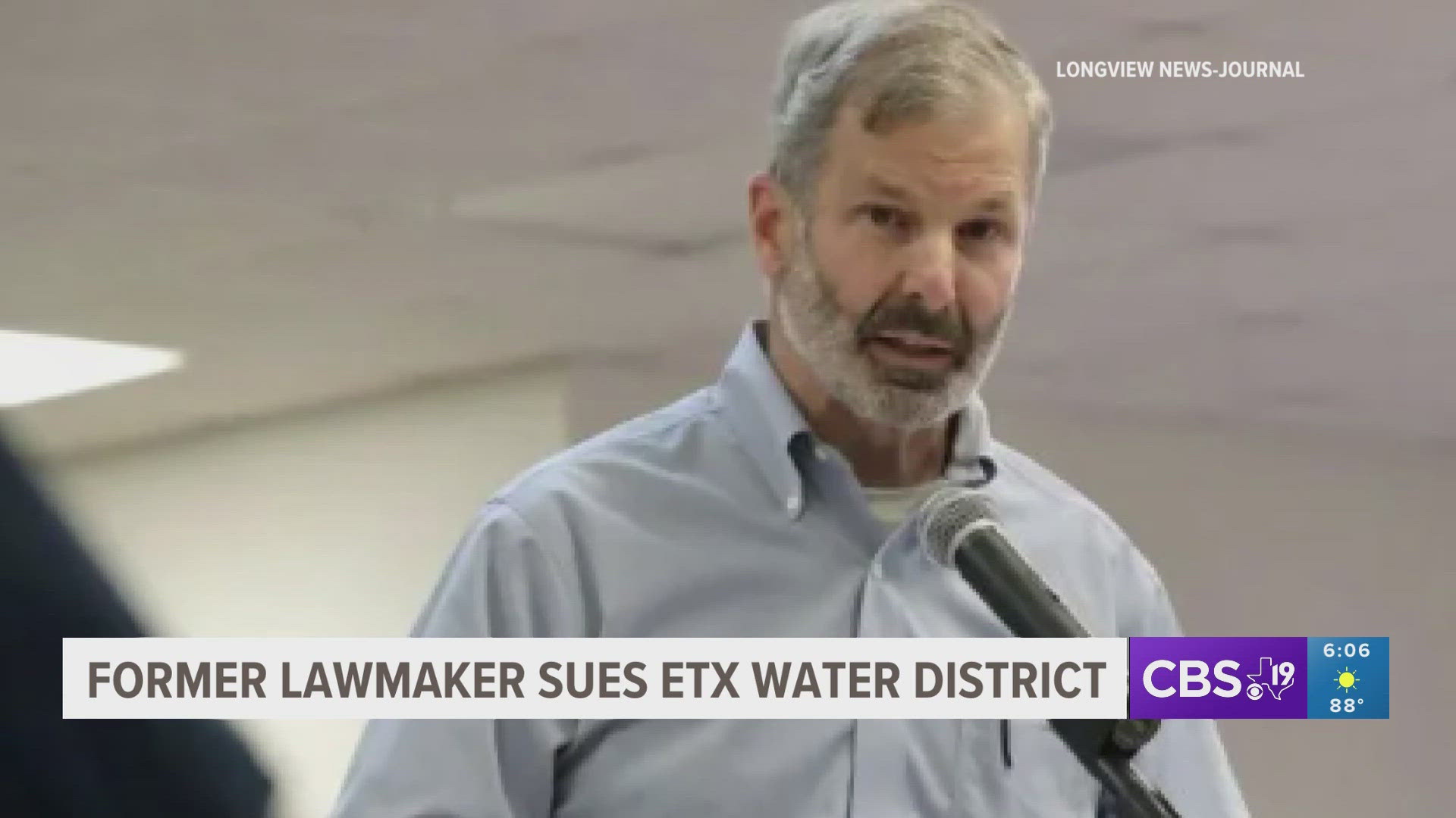 Former lawmaker claims East Texas water district broke law | cbs19.tv