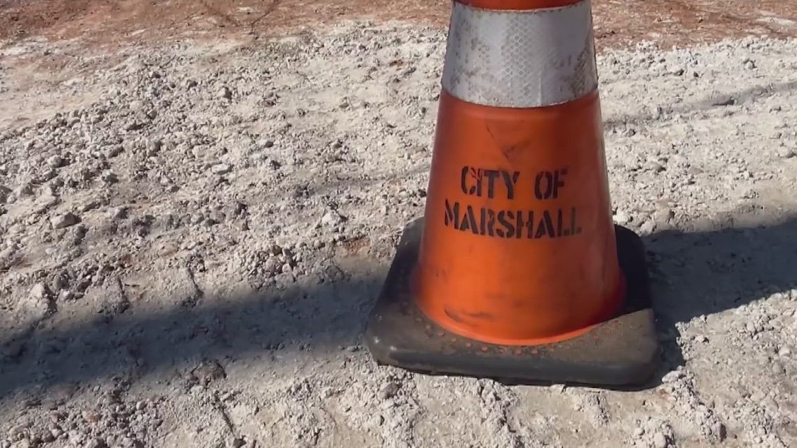 City of Marshall sees progress over water leak repairs | cbs19.tv