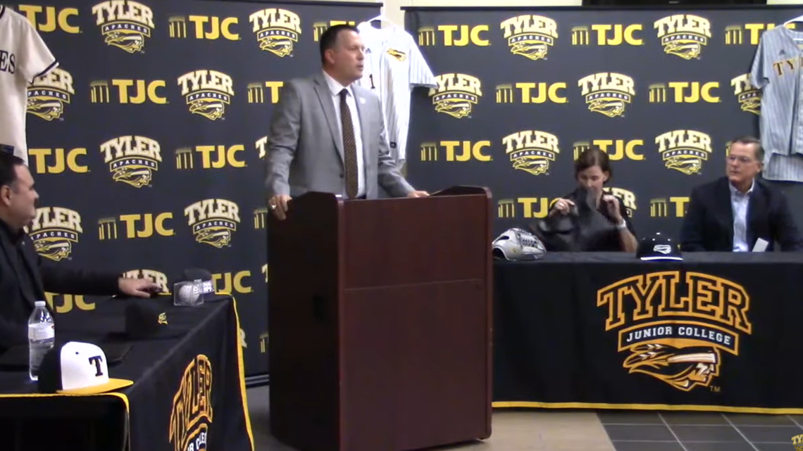 Tyler Junior College announces baseball program moves up to Div. | cbs19.tv