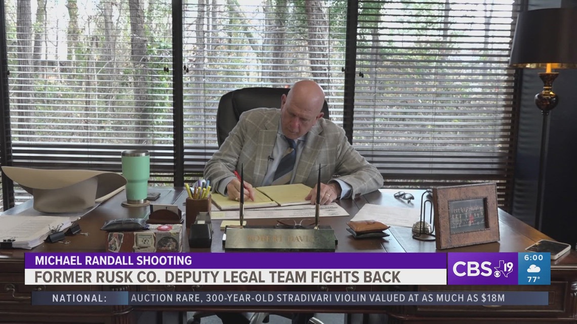 Former Rusk County Deputy Shane Iverson's team is pushing back | cbs19.tv