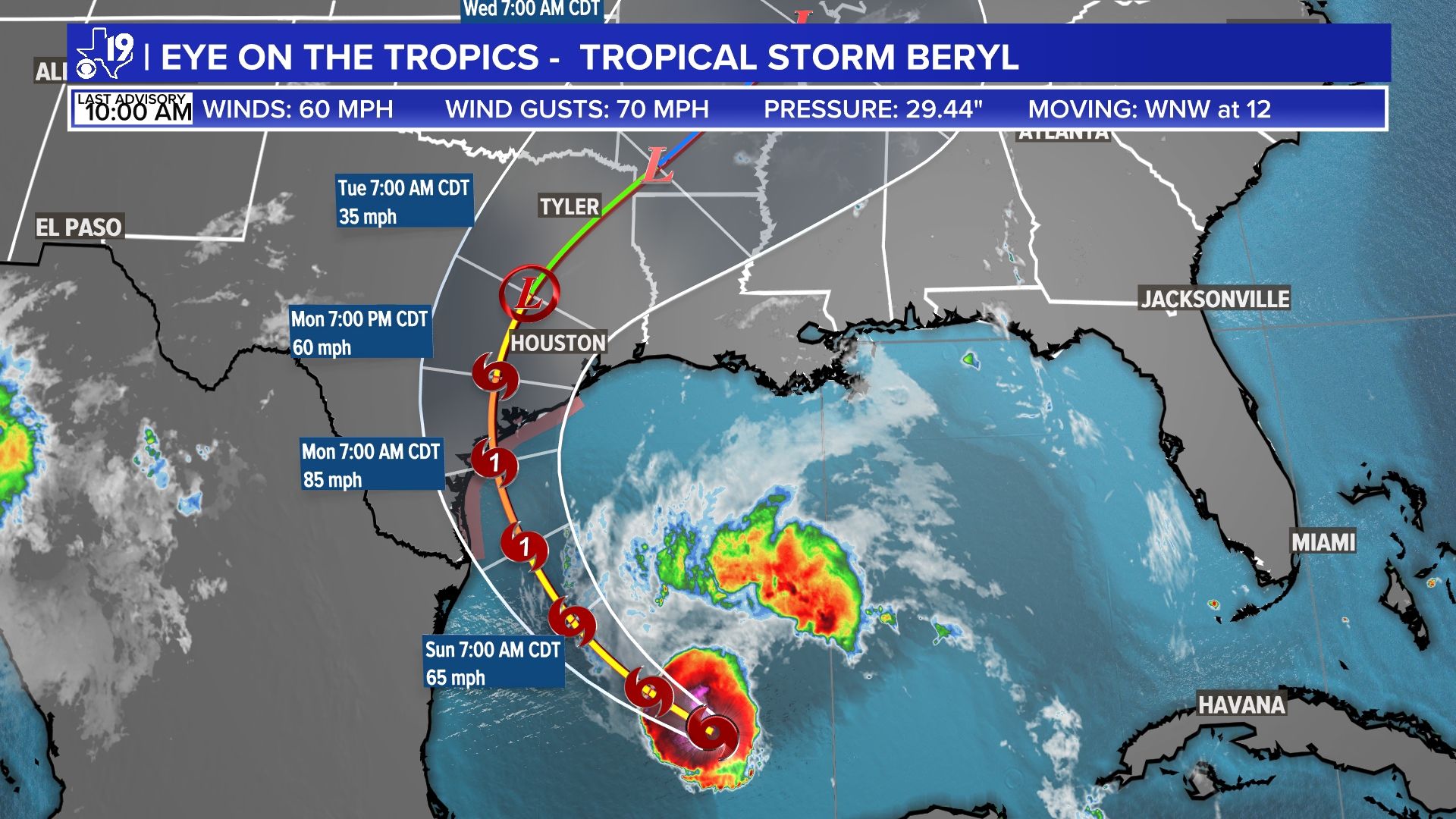 21 counties in East Texas added to Beryl disaster declaration | cbs19.tv