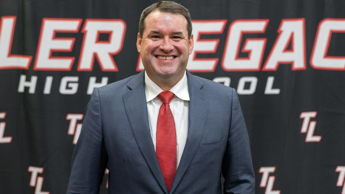 Beau Trahan named head football coach at Tyler Legacy | cbs19.tv