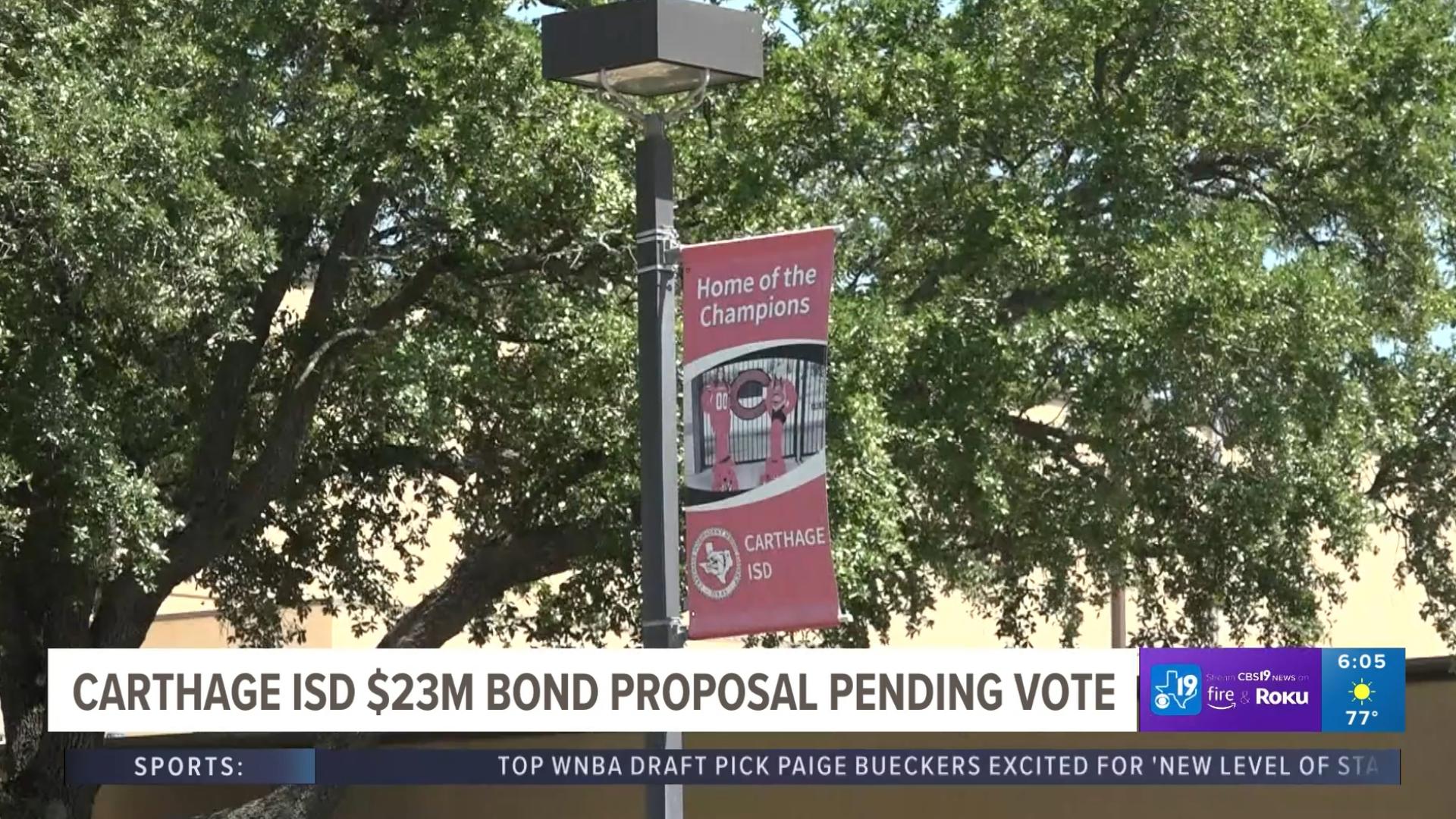 Carthage ISD proposes $23M bond for upgrades | cbs19.tv