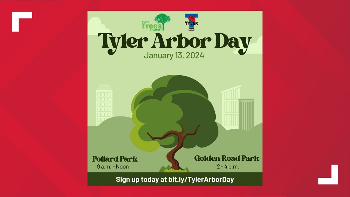 2 Tyler parks to plant trees for Arbor Day | cbs19.tv