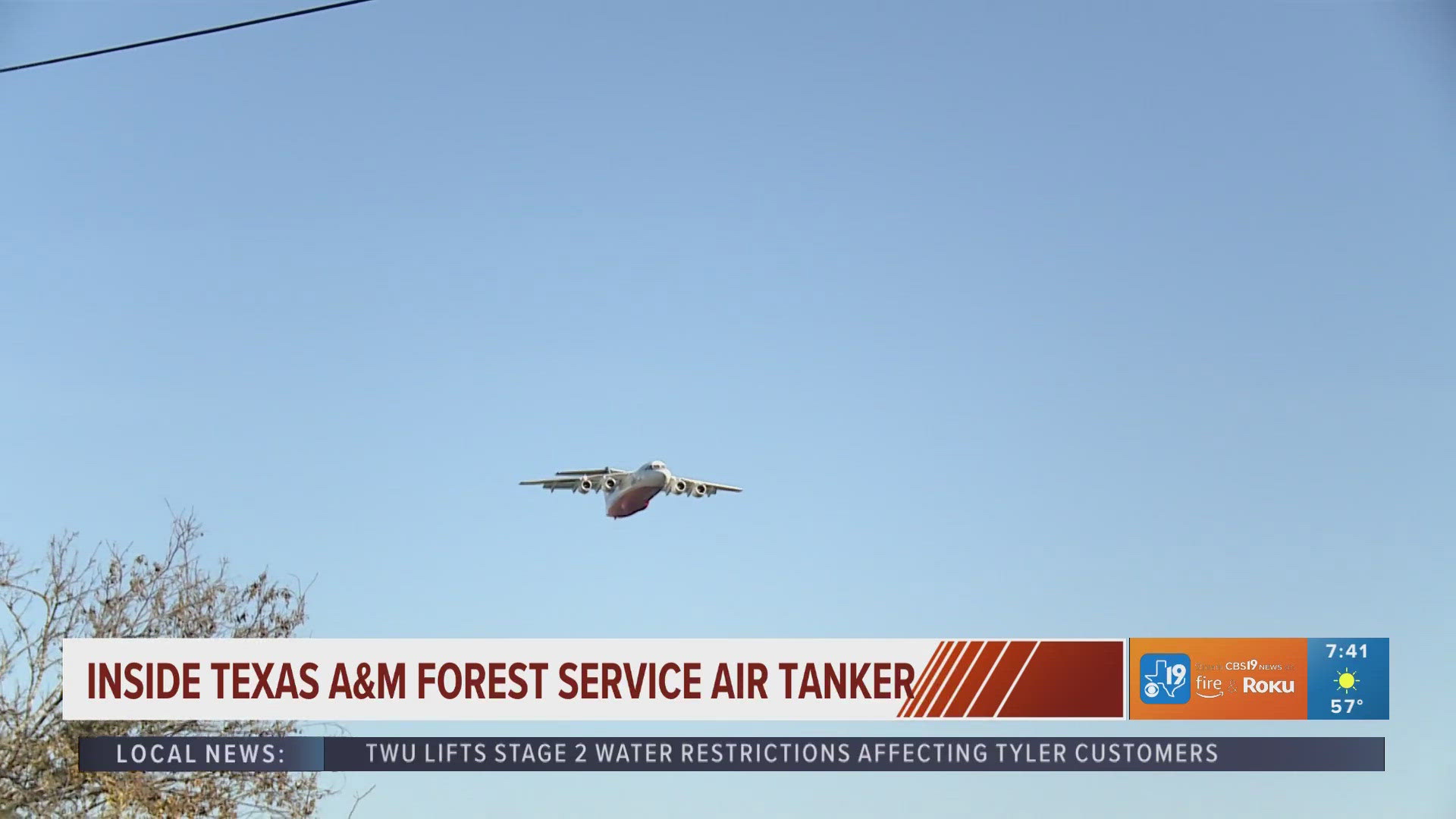 Looking inside Texas A&M Forest Service air tanker | cbs19.tv