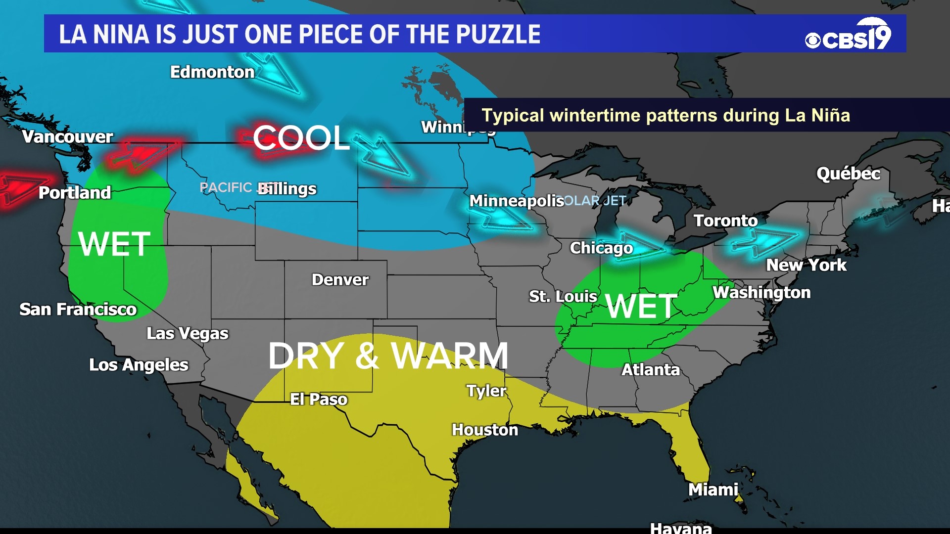 Prepare for a warm winter: NOAA's Winter Outlook and East Texas | cbs19.tv