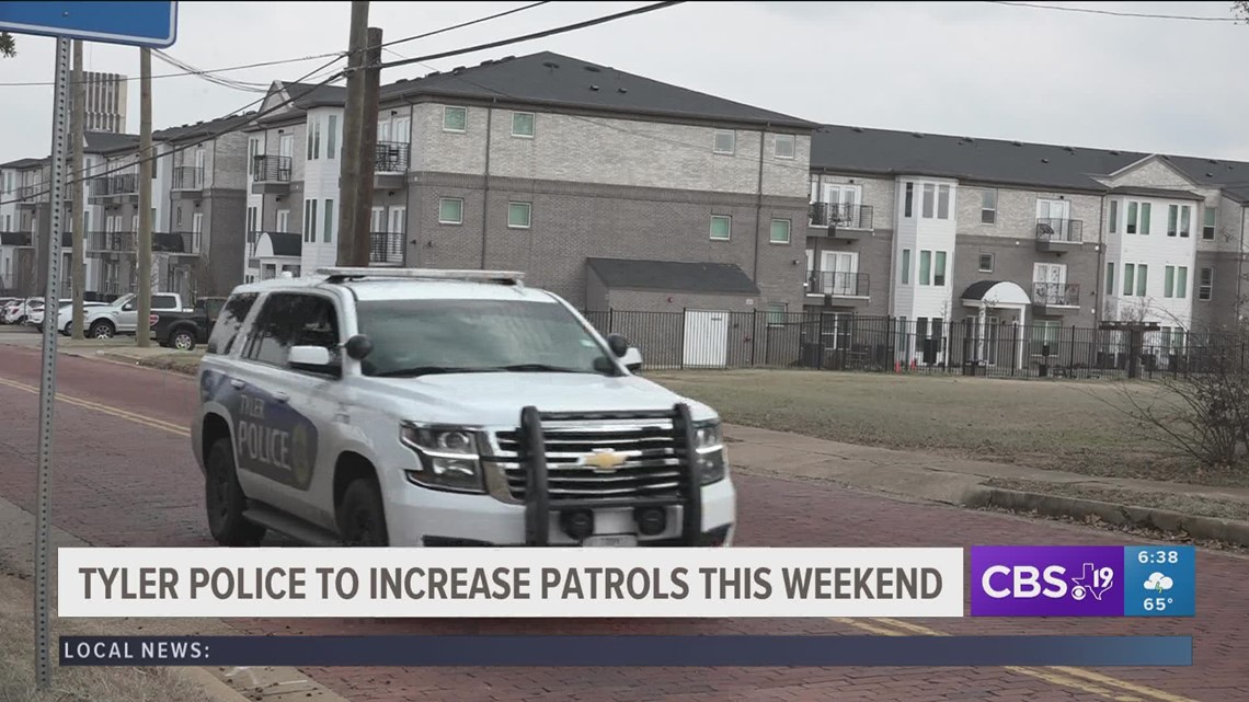 Tyler Police to monitor streets during New Years weekend | cbs19.tv