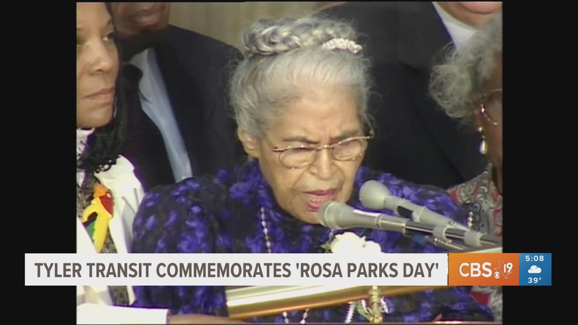 Tyler Transit commemorates 'Rosa Parks Day' | cbs19.tv
