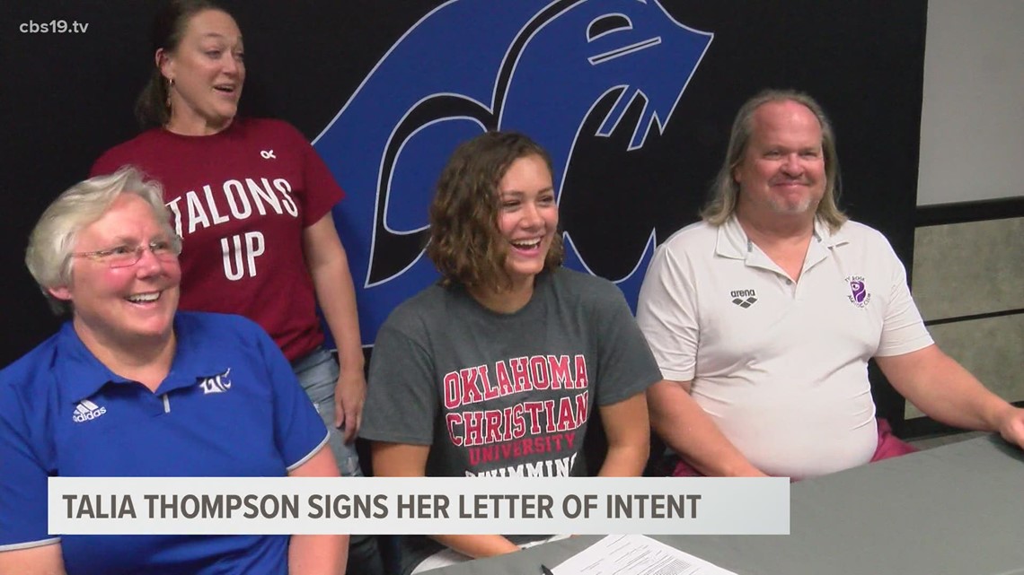 Grace Community's Talia Thompson signs with OCU | cbs19.tv