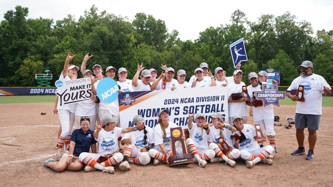 UT Tyler wins division II softball national title | cbs19.tv