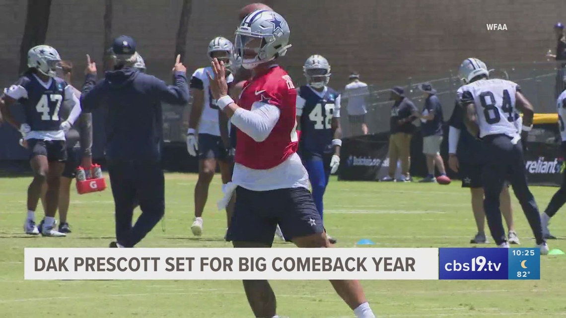 Dak Prescott setting up for a big comeback year | cbs19.tv