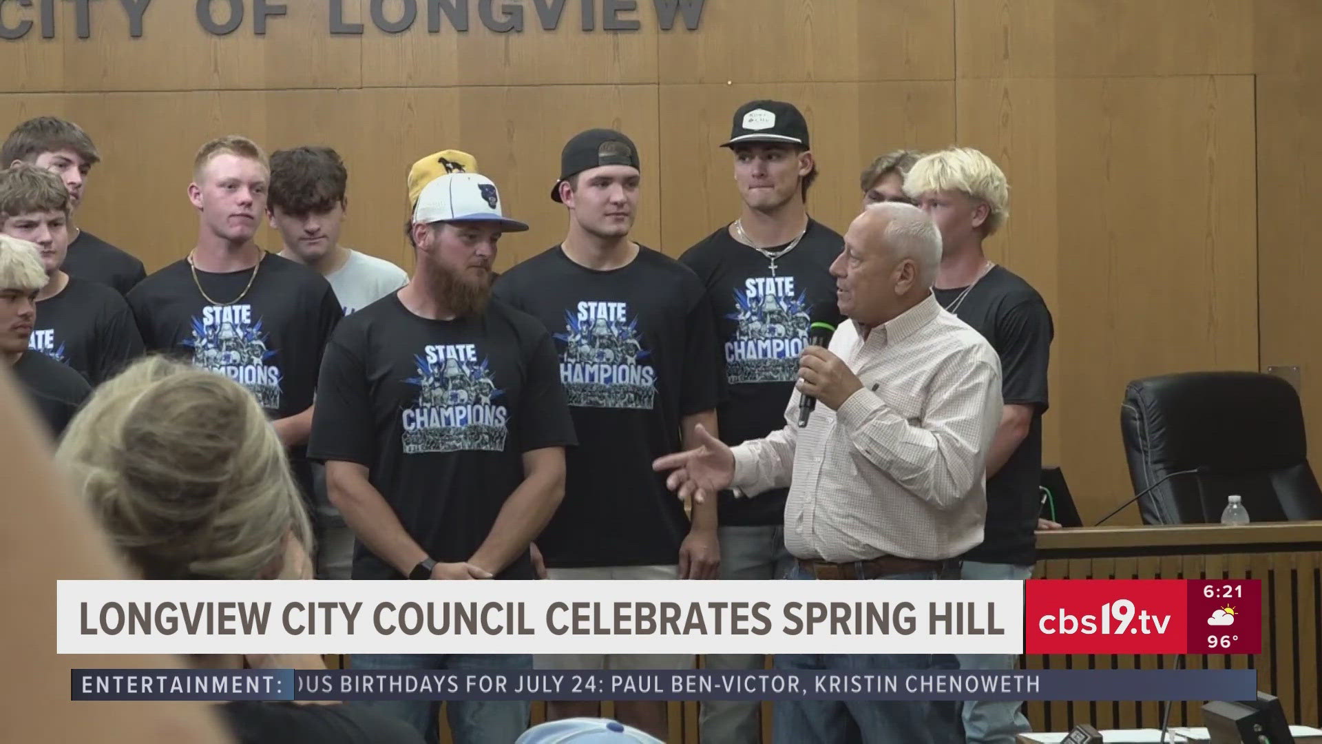 Longview City Council celebrates 'Spring Hill Panthers Baseball Day ...